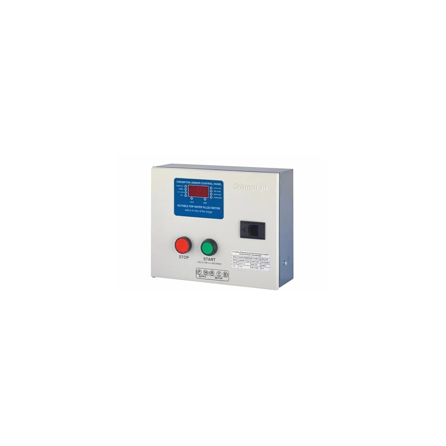 Buy Crompton 10 HP CP200320D Digital Control Panel Online