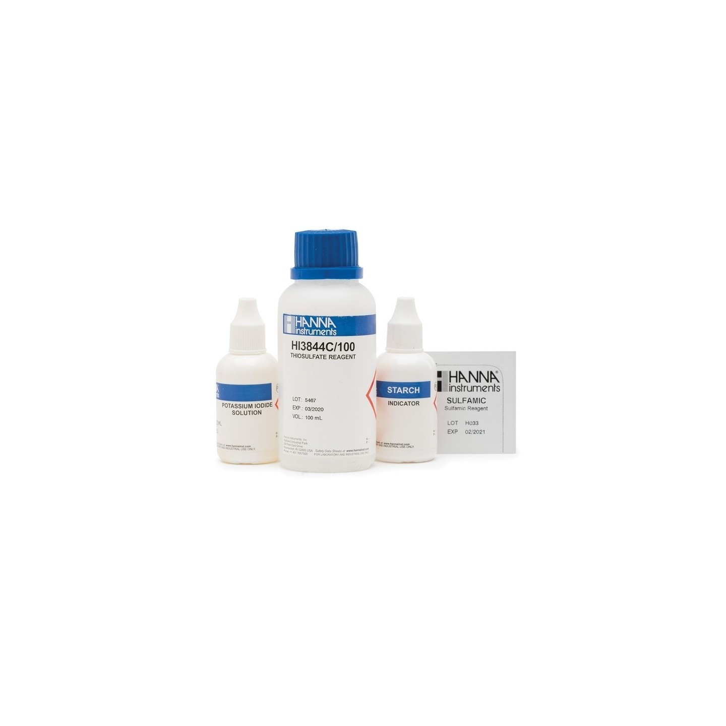 Buy Hanna HI38023-100 Total Chlorine Extended Range Test Kit