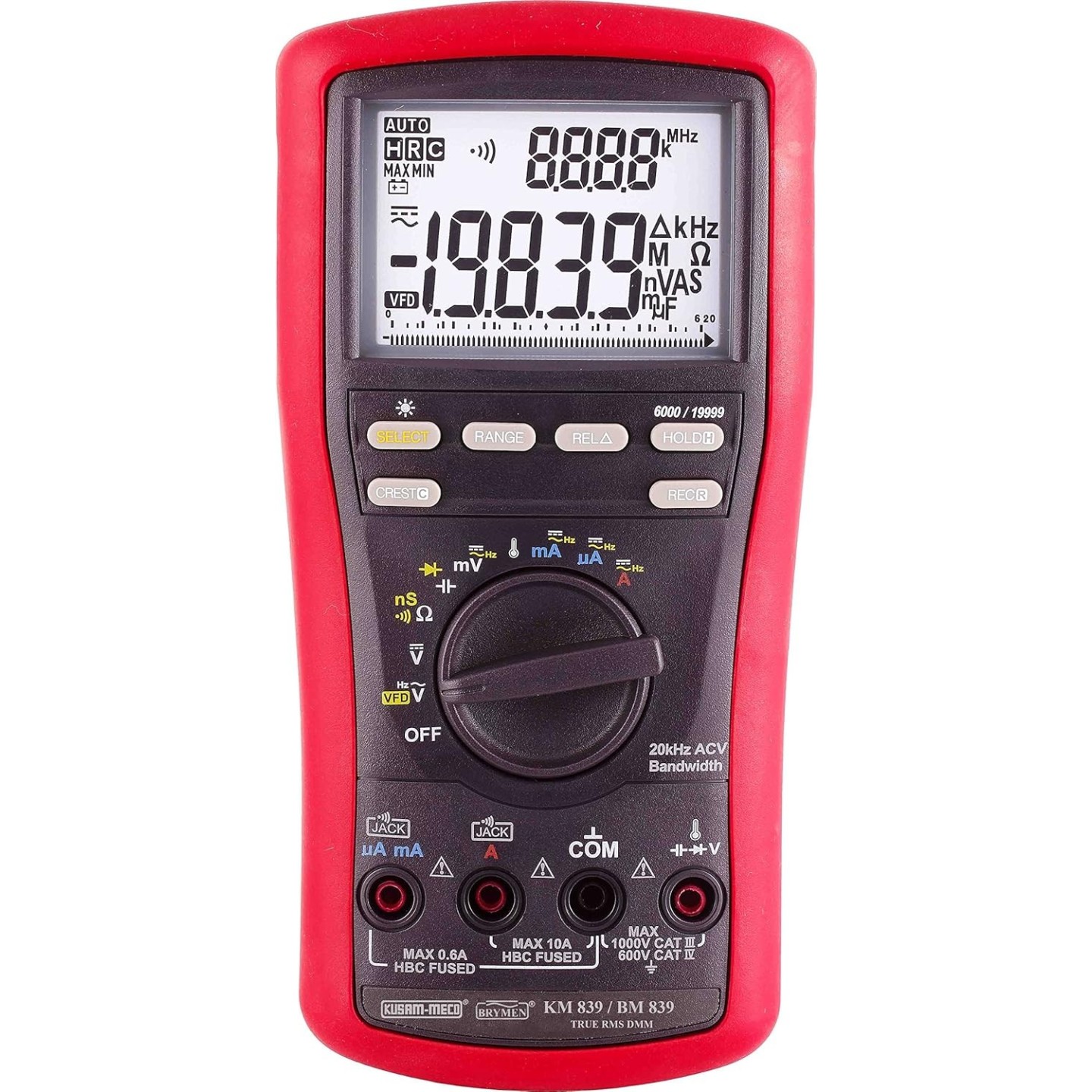 Buy Kusam Meco TRUE Rms Digital Multimeter KM839 at Best Price