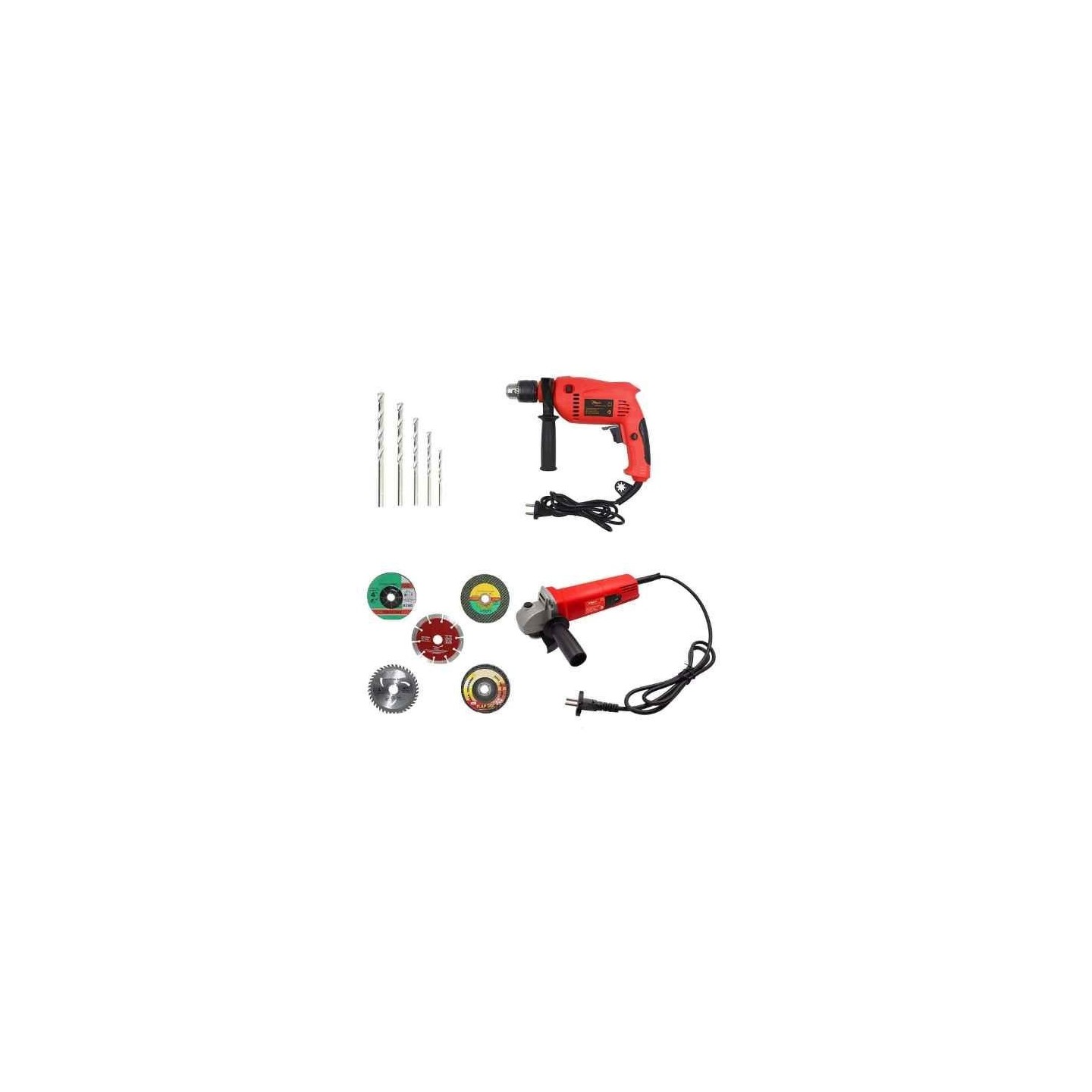 Buy Hillgrove Angle Grinder & Drill Combo HGCM346M1 online