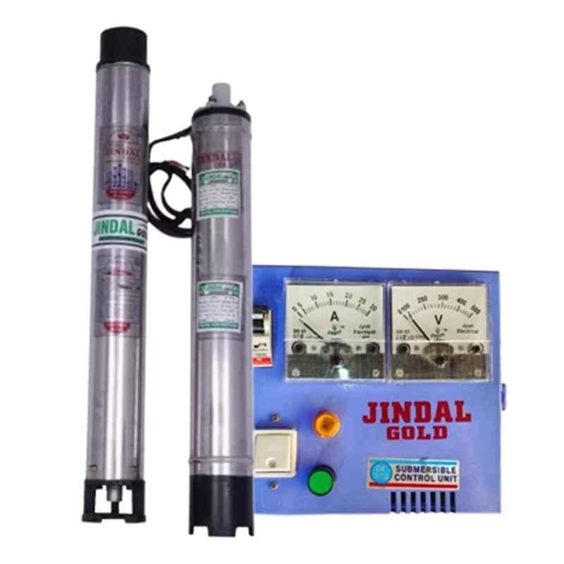 Jindal 3 HP 20 Stage Copper Winding Single Phase Water Filled ...