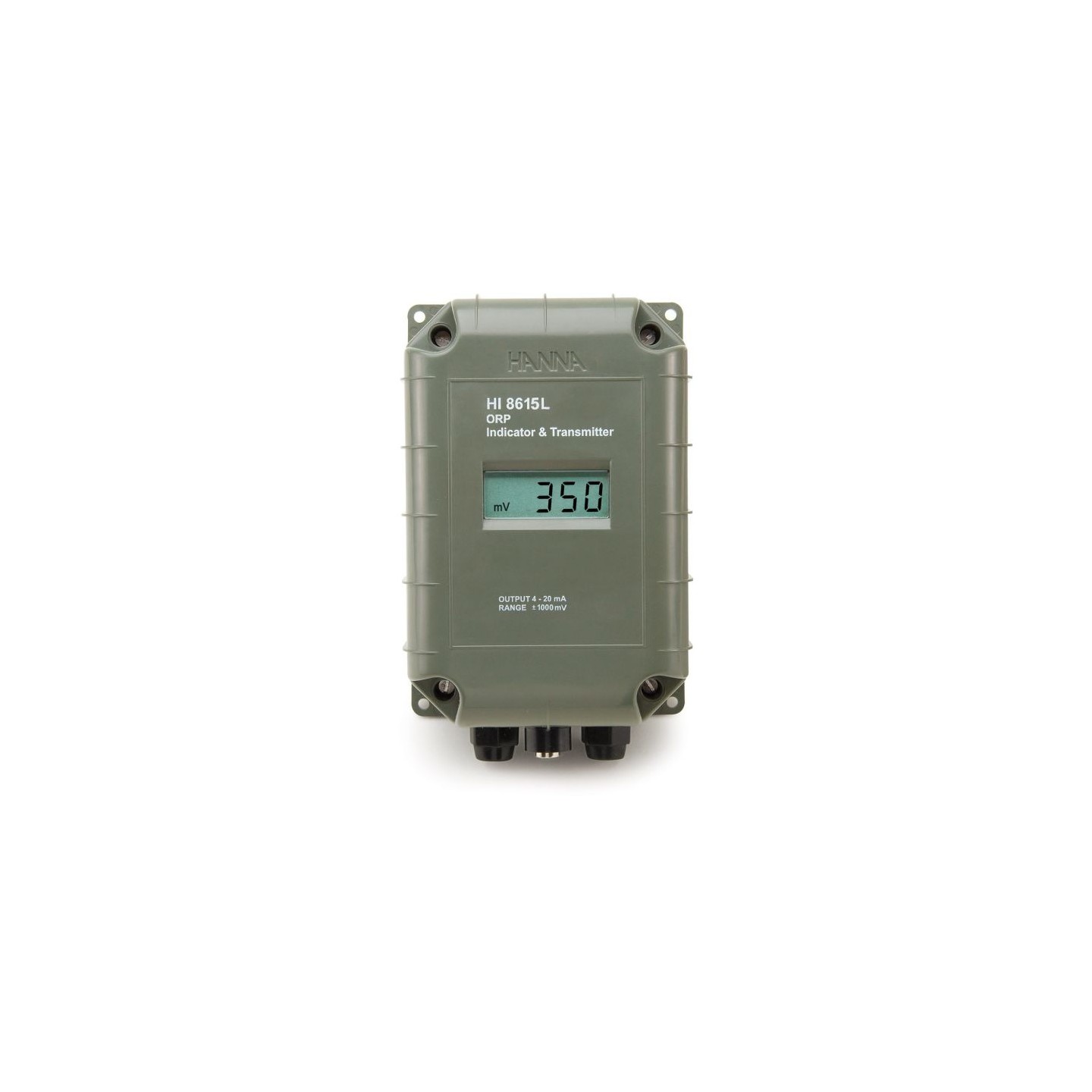 Hanna HI8615LN ORP Transmitter with LCD, Galvanically Isolated 4-20 mA ...