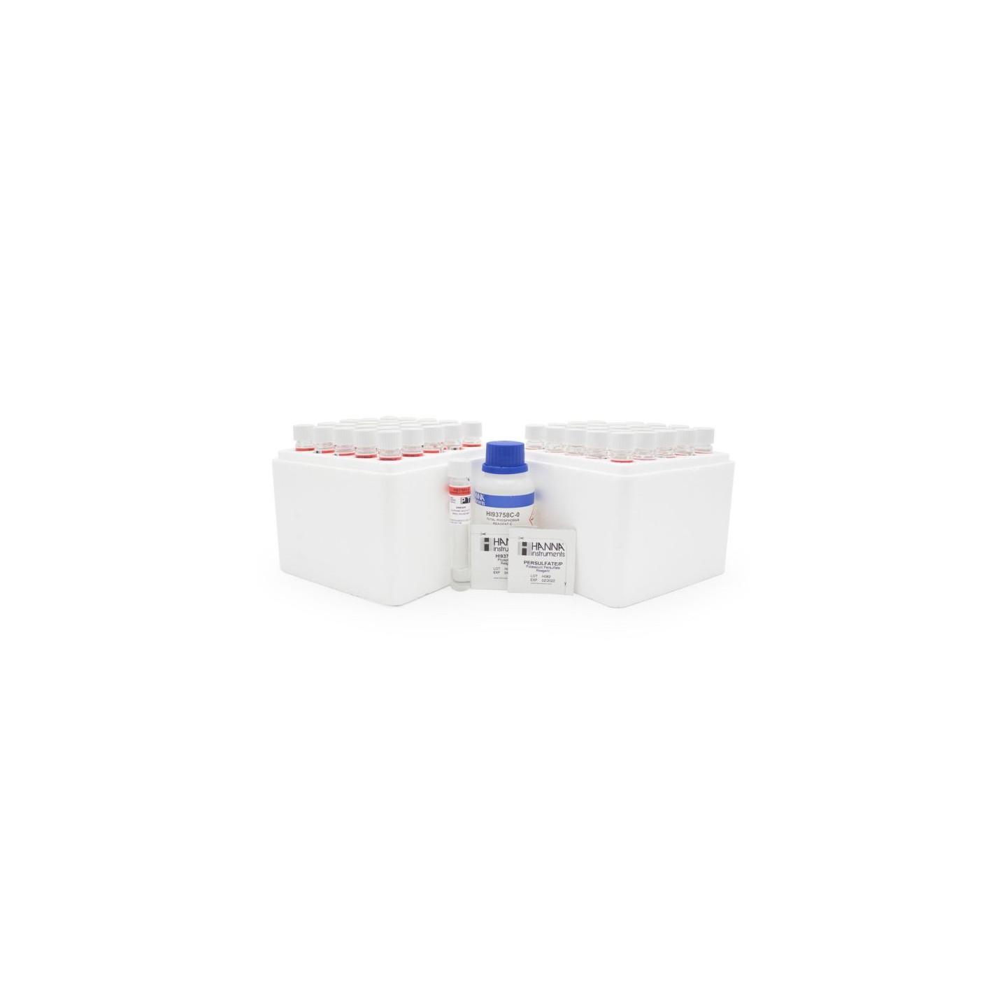 Total Phosphorus Low Range Reagents HI93758C-50, 50 Tests, Ascorbic ...
