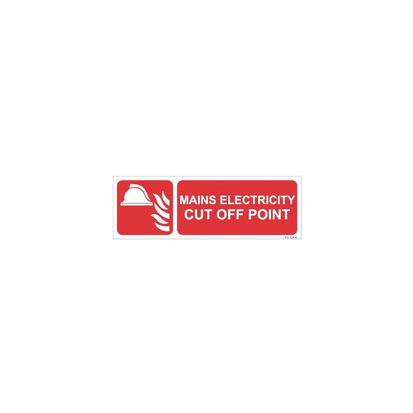 Buy Mains Electricity cut off Point Sign at best price in India