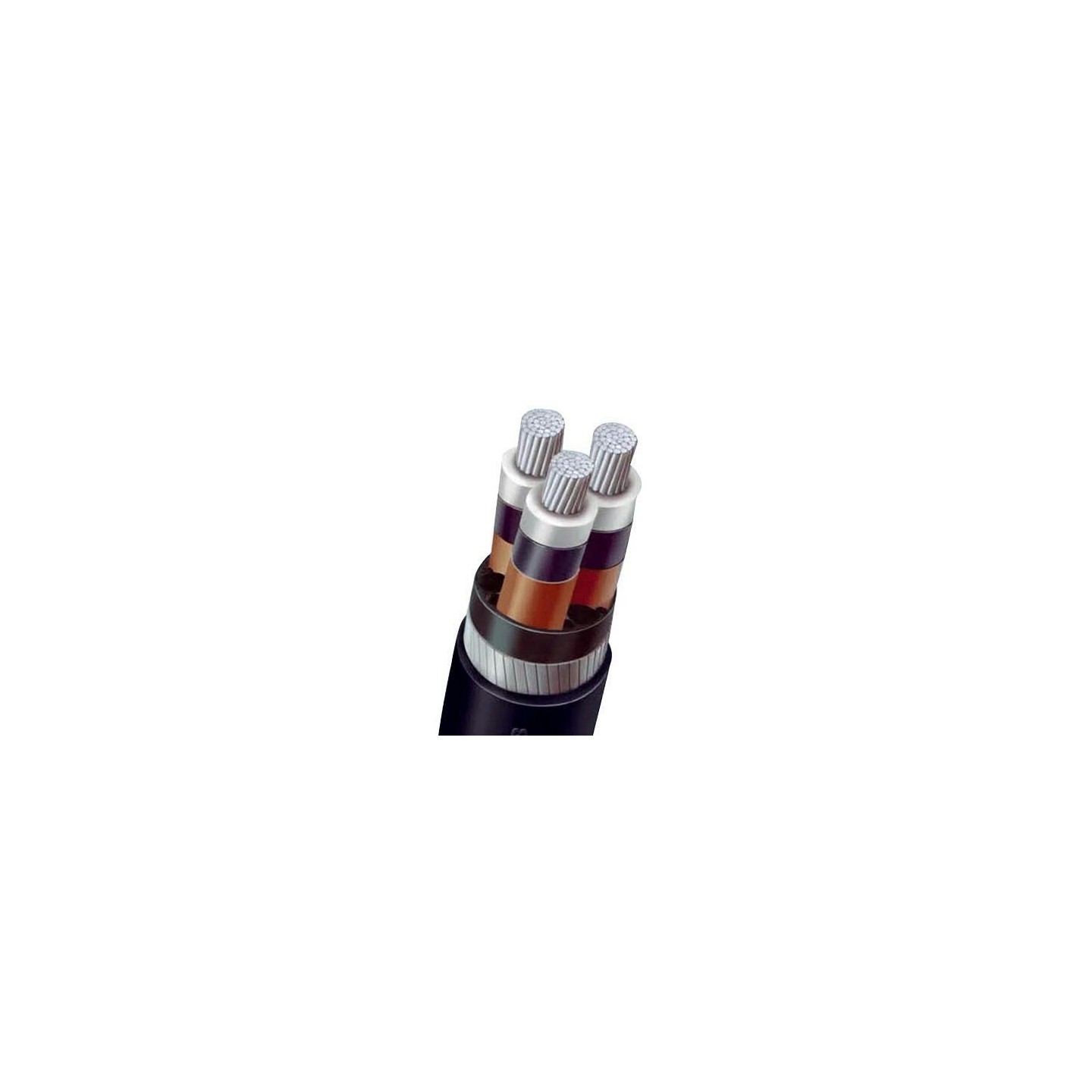 Buy POLYCAB 300Sqmm Al Flat Strip HT Cable-11KV(E) |Best Price