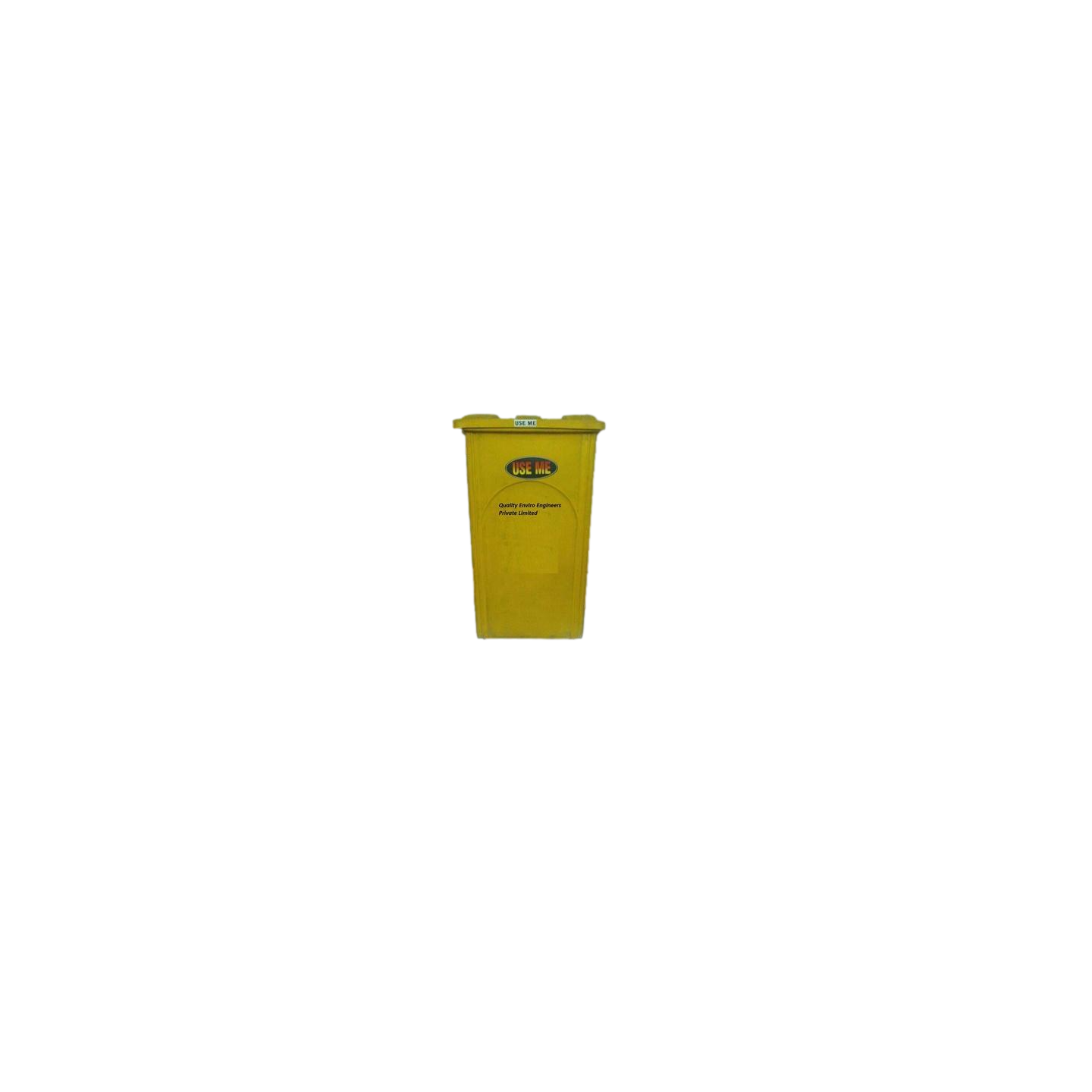 Buy Foot Operated Wheeled Waste Bins 80 Ltr Yellow