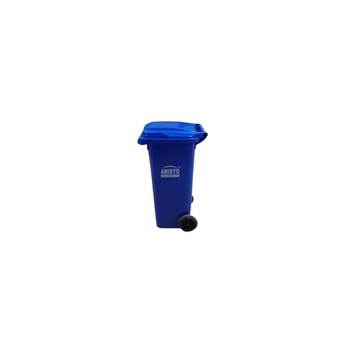 Buy Aristo Blue Plastic Wheeled Dustbin at best price in India