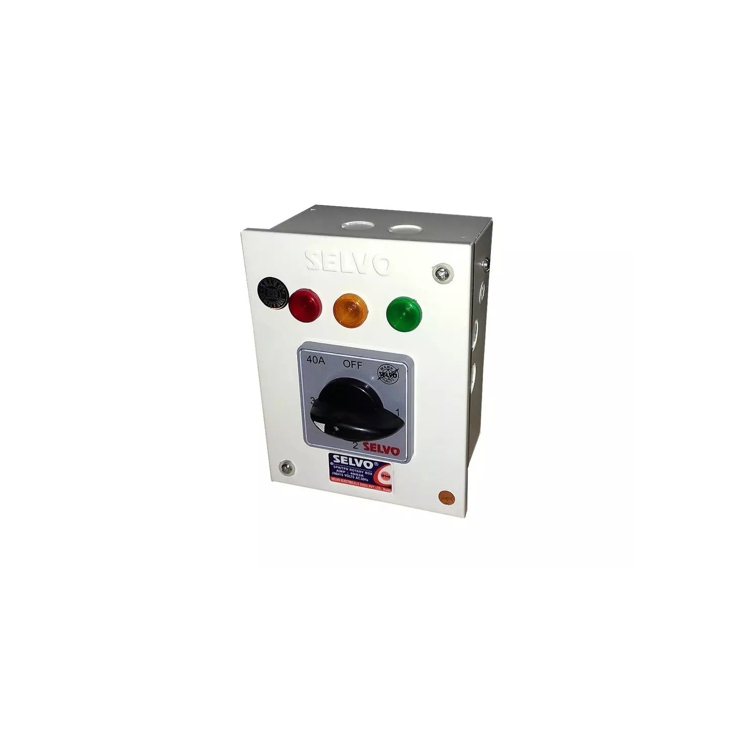 Buy Selvo 40A SPN Phase Selector Switch Enclosure GSELSPN11074