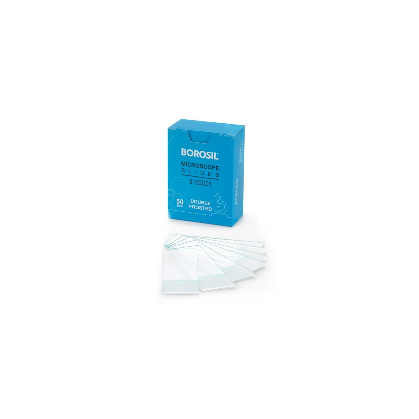 Buy Borosil Frosted Microscope Slide Ground Edges Get Best Deal